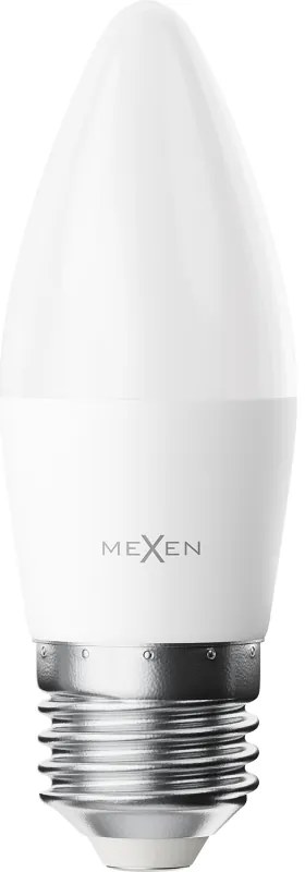 Mexen Nova, LED žárovka E14, C37, 5W, Teplá - 3000K, 525 lm - L102-E14-0530-01