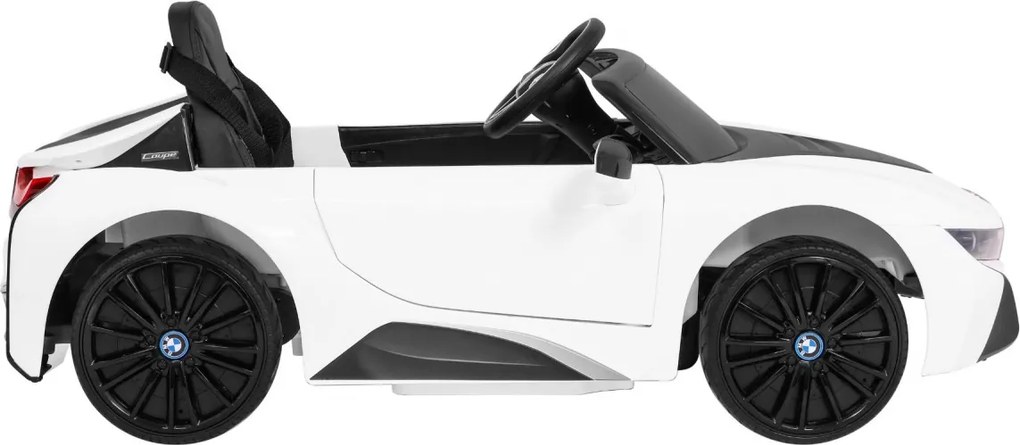 Ramiz Elektrické autíčko BMW i8 Lift bílé + dálkové ovládání