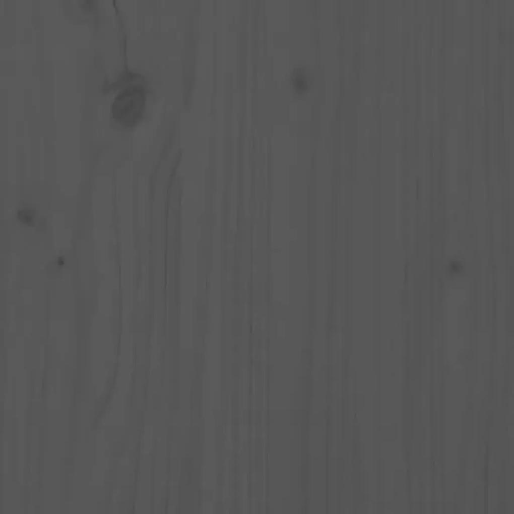 vidaXL Stojan na dřevo 100x25x100 cm masivní borovice [822424] Barva: Bílá