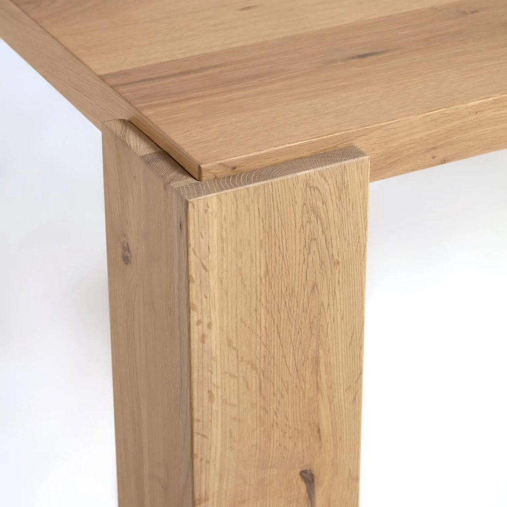 Jídelní stůl anira 220 x 110 cm dubový MUZZA