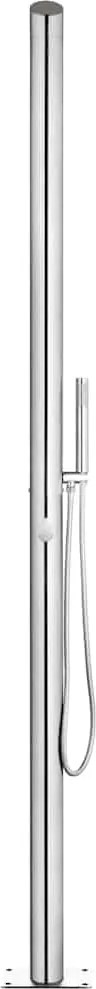 Zahradní sprcha 220 cm nerezová ocel 315942