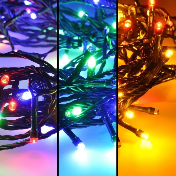 Brilagi - LED Venkovní řetěz 300xLED/8 funkcí 35 m IP44 multicolor