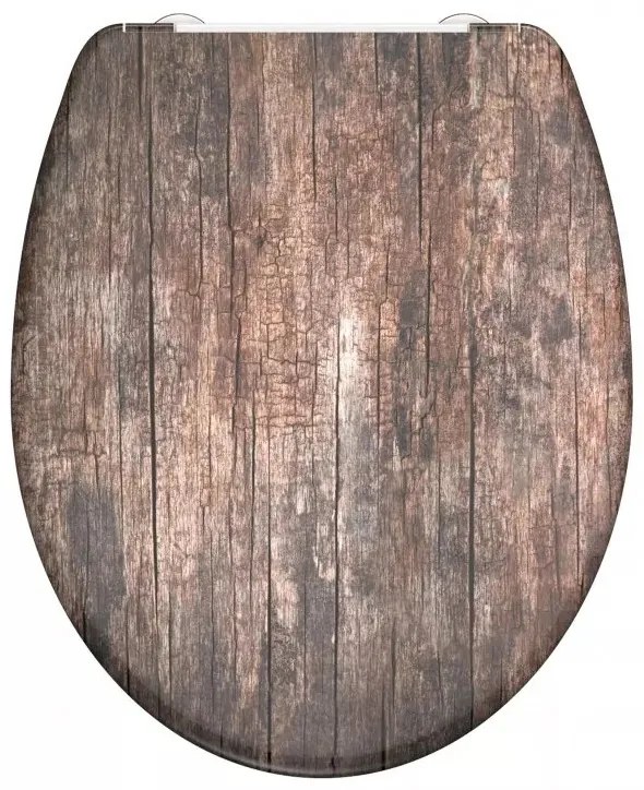 Eisl / Schüette Eisl WC sedátko Old Wood duroplast SoftClose, EasyTake