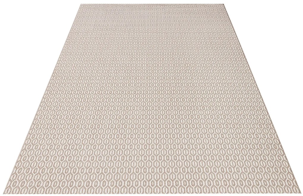 Hanse Home, Kusový koberec Meadow 102475 – na ven i na doma, 200x290, béžová, chodba / předsíň