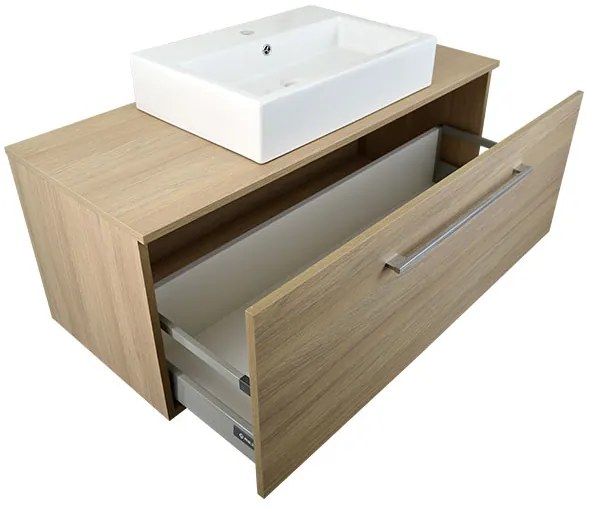 Comodo Koupelnová skříňka pod deskové umyvadlo Montana DU 120-HD, dub urban