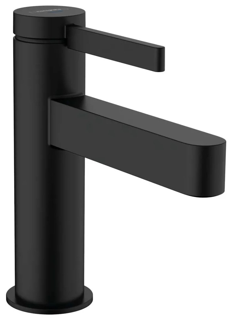 Hansgrohe Finoris - Umyvadlový ventil, pro studenou vodu, EcoSmart, matná černá 76013670