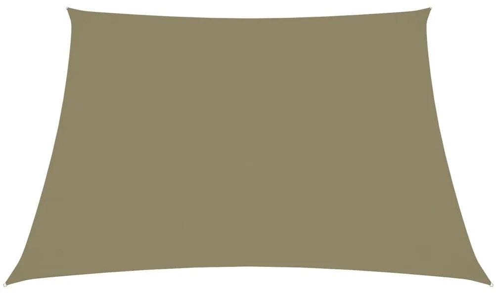 vidaXL Stínící plachta oxfordská látka čtvercová 4,5 x 4,5 m béžová