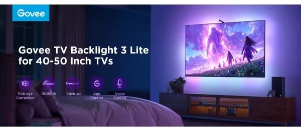 Govee - TV Backlight 3 Lite TV 40-50" SMART LED podsvícení RGBICW Wi-Fi IP67 +DO
