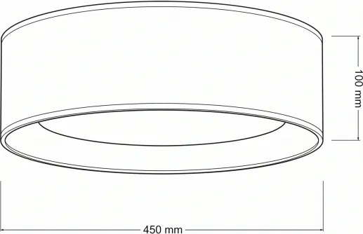 BRILAGI - LED Stm. sv. VELVET SM. VARI 24W/230V 3000-6500K pr. 45 cm béžová + DO