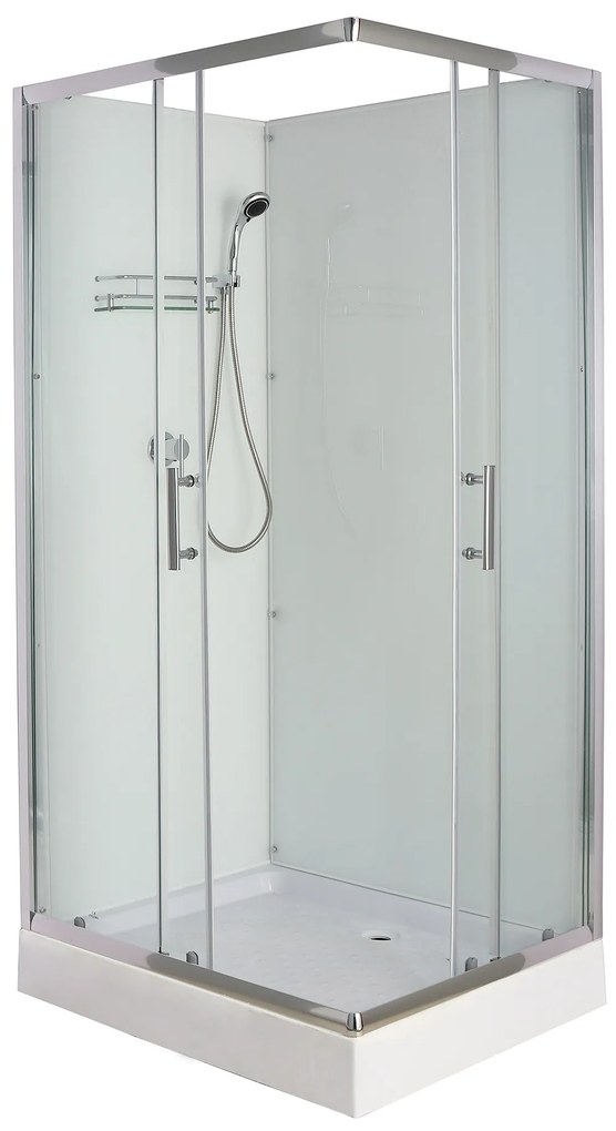 NIKIDO - S Sprchový box  LIVIE white 100x70