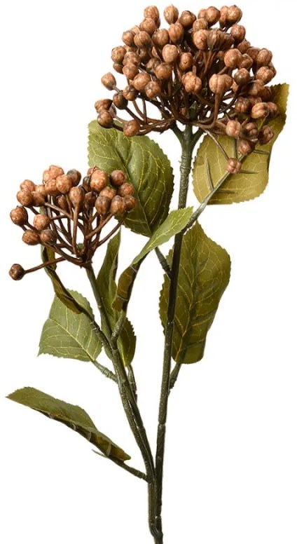 Umělá květina béžová Sabina – 53 cm