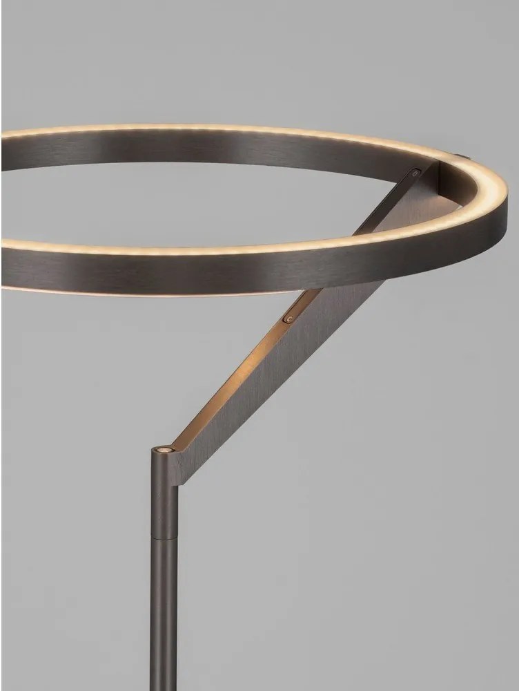 Hliníková LED stmívatelná stojací lampa ve stříbrné barvě (výška 168 cm) Tilia – Nova Luce