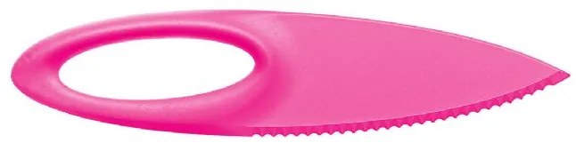 Nůž Koziol Sahsa M plast růžový  2x6x25 cm