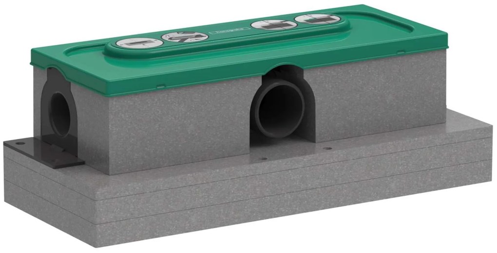 Hansgrohe uBox universal - Základní sada pro standardní instalaci lineárního sprchového žlabu 01001180