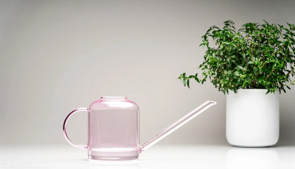 Konev na zalévání Watering Can 800 ml růžová