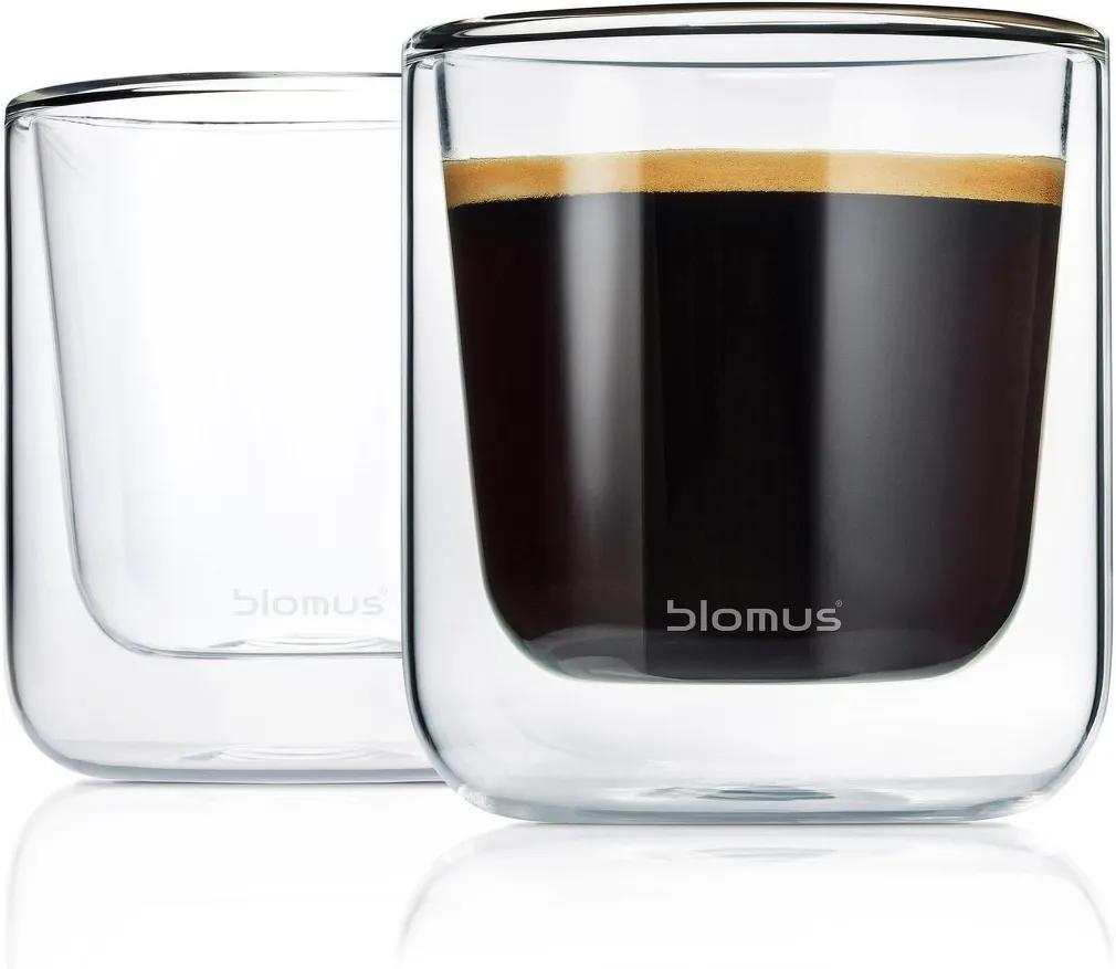 BLOMUS Set termosklenic na kávu NERO 200 ml