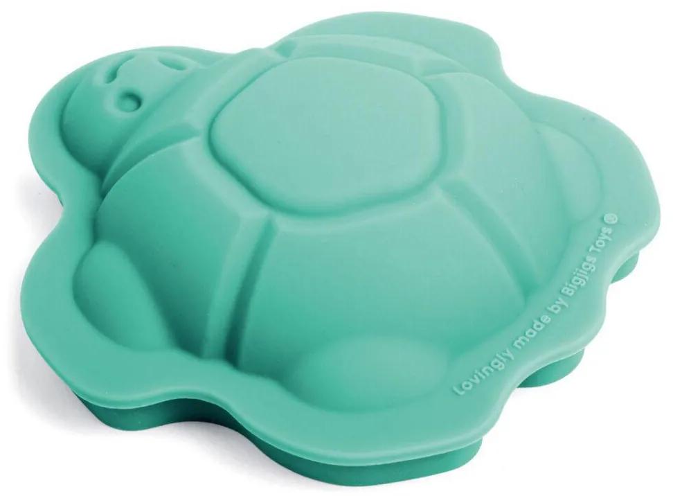 Bigjigs Toys Silikonové formičky Zelené Eggshell