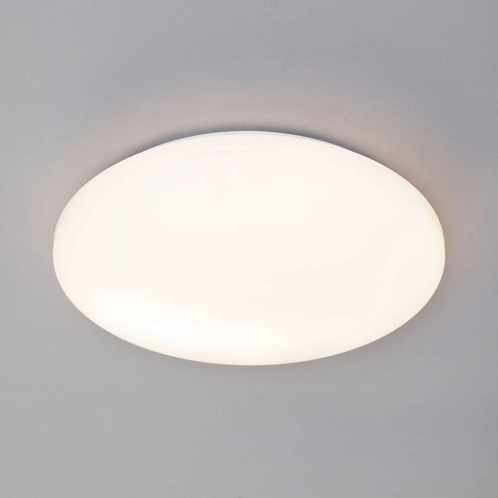 LED stropní svítidlo Pollux, senzor pohybu, Ø 40cm