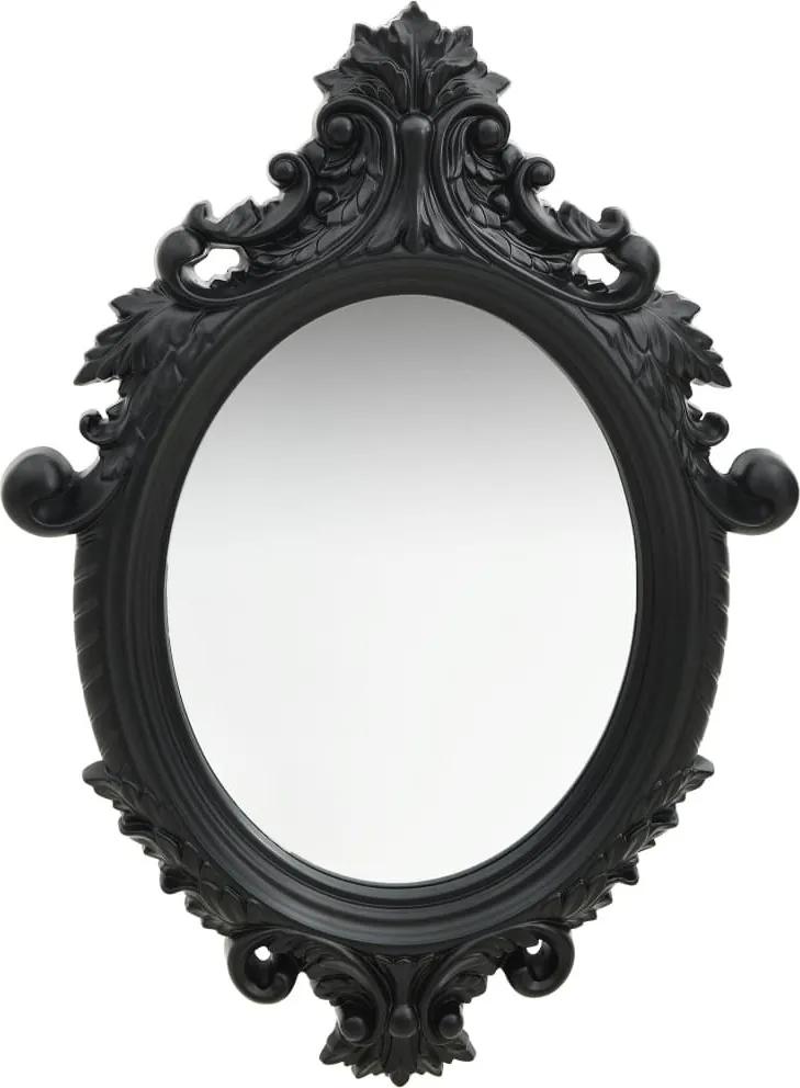 vidaXL Nástěnné zrcadlo zámecký styl 56 x 76 cm [320357] Barva: Stříbrná