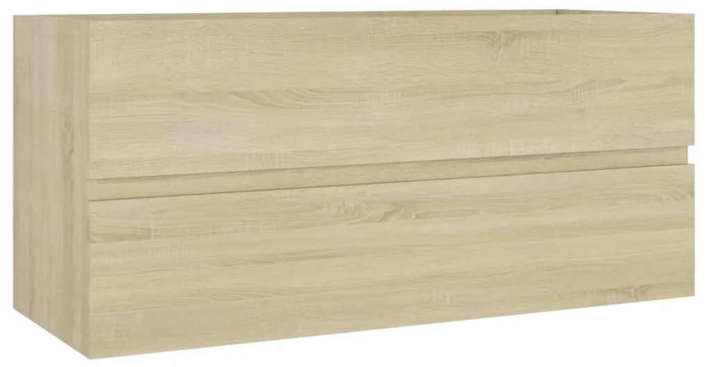 vidaXL Marketos Skříňka pod umyvadlo dub sonoma 100x38,5x45 cm kompozitní dřevo