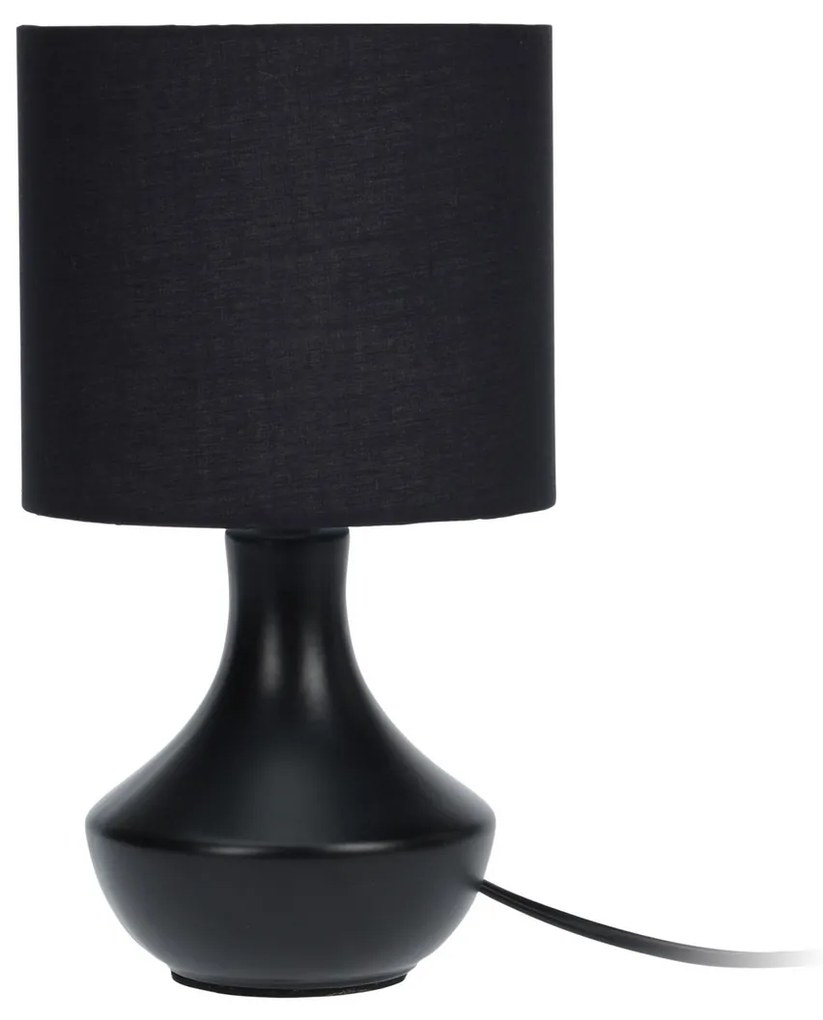 Stolní lampa Silleda, černá