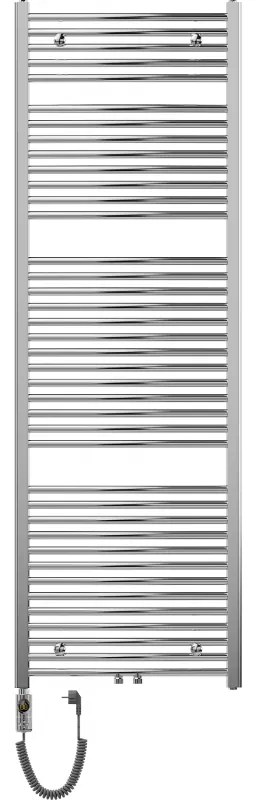 Mexen Ares, elektrické topné těleso 1800x600 mm + topná tyč 900 W, chromová, W102-1800-600-2900-01