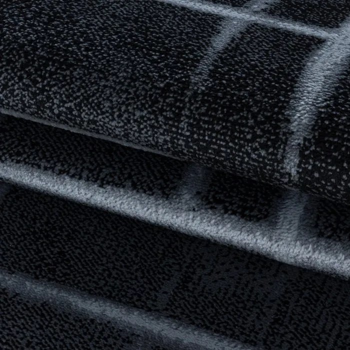 Vopi | Kusový koberec Costa 3521 black - 160 x 230 cm