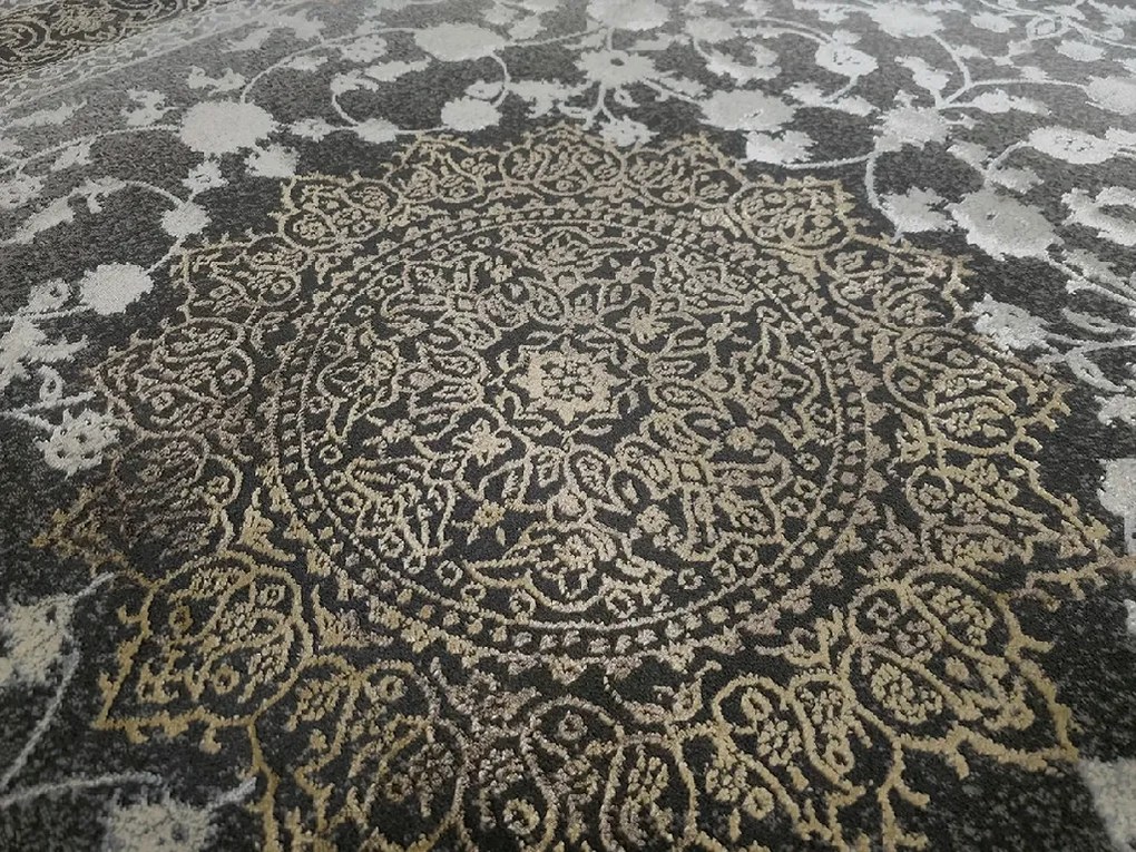 BE Koberec Deluxe 9091 BEIGE - béžový obdélníkový Rozměr: 60x100 cm