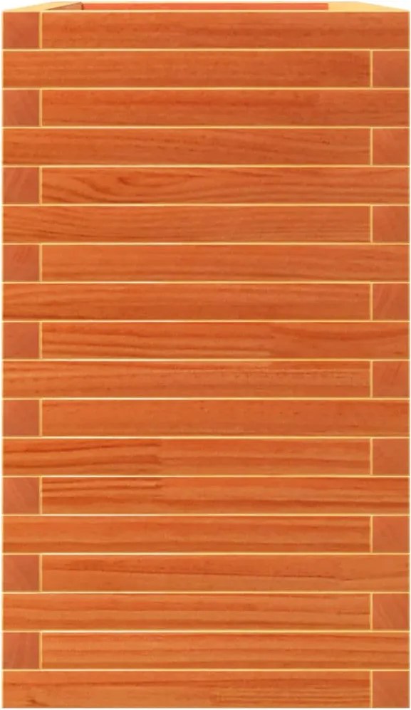 Zahradní truhlík voskově hnědý 90x40x72,5 cm masivní borovice 3282596
