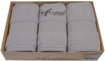Soft Cotton Dárková sada malých ručníků DELUXE Světle modrá