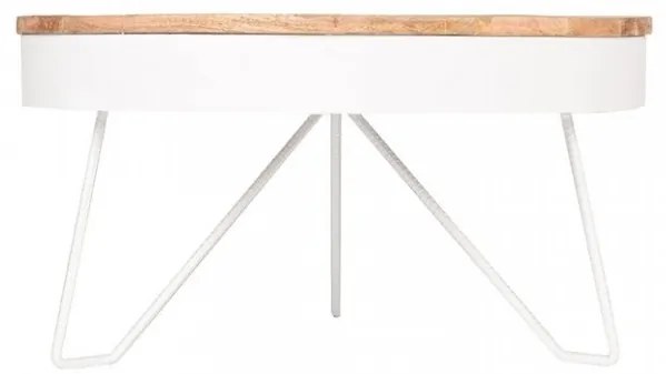Konferenční stolek Caris III Solid mango / white