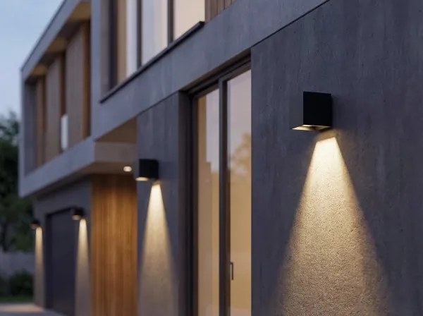 Kanlux 28996-LED Solární nást. svít. REKA LED/3W/230V 3000/4000/6500K IP65 antr.