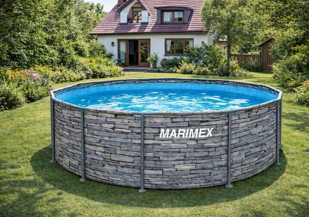Marimex | Bazén Marimex Florida 3,66x1,22 m bez příslušenství - motiv KÁMEN (model 2025) | 19999065