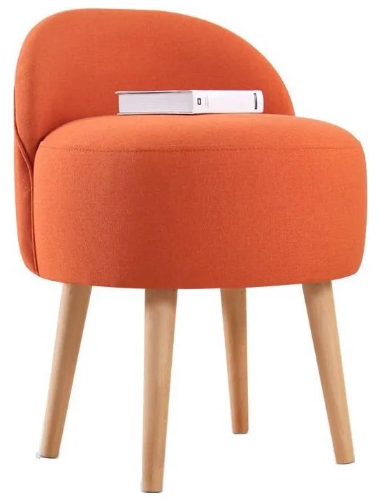 Asir Taburet NIKI pr. 46 cm oranžová 209FLF1149