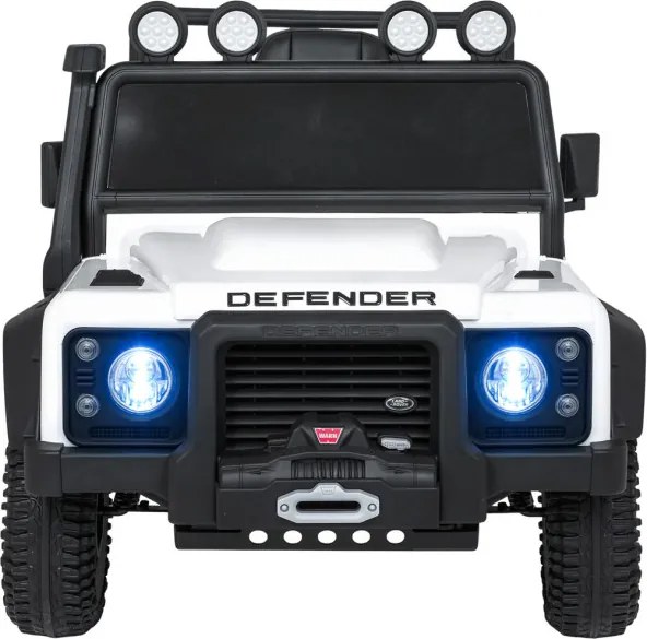 Elektrické autíčko Land Rover Defender 110 SVX bílé