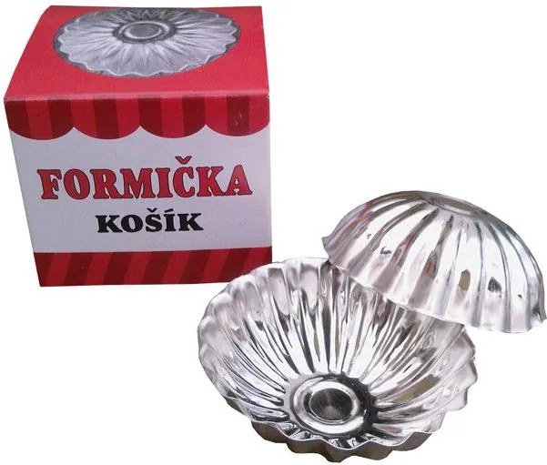 Kovovýroba spol.s r.o. Formička košík, 5,5 cm, 25 ks 2148756