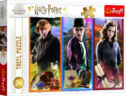 Trefl puzzle 200 dílků - Harry Potter Ve světě magie a čarodějnictví