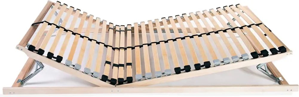 Lamelový rošt postele s 28 lamelami 7 zón 80 x 200 cm 246456