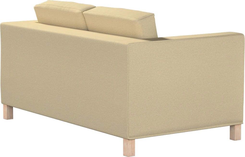 Potah na pohovku IKEA Karlanda 2-místná, krátký barva zelená látka pletený vzor