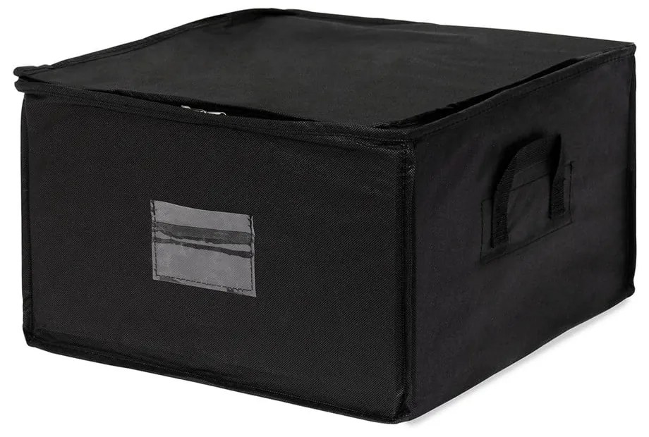 Černý úložný box se zapínáním na zip Compactor Compress Pack, 125 l