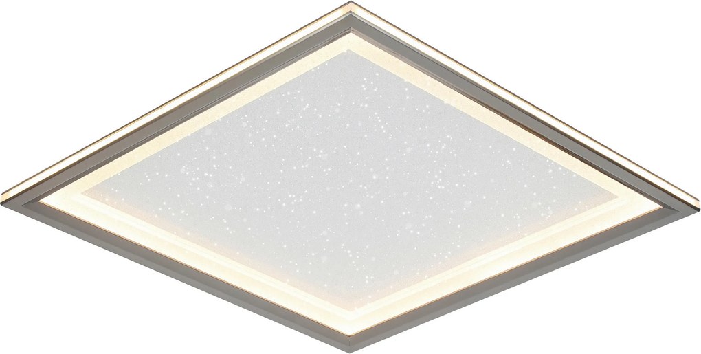 XXXLutz STROPNÍ LED SVÍTIDLO, 45/45/6,1 cm Novel - Stropní svítidla - 008227140202