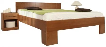Masivní postel s úložným prostorem Varezza 6B (v.44cm) - 160/180 x 200cm - 160 x 200cm