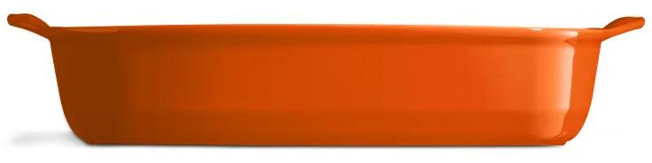 Emile Henry velká zapékací mísa 42,5 x 28 cm, oranžová Toscane, 769654