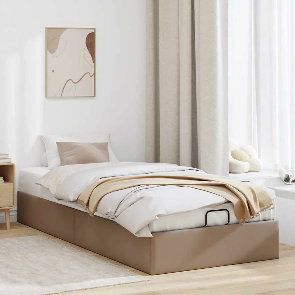 Osmanský rám postele bez matrace cappuccino 100x200 cm 3310788