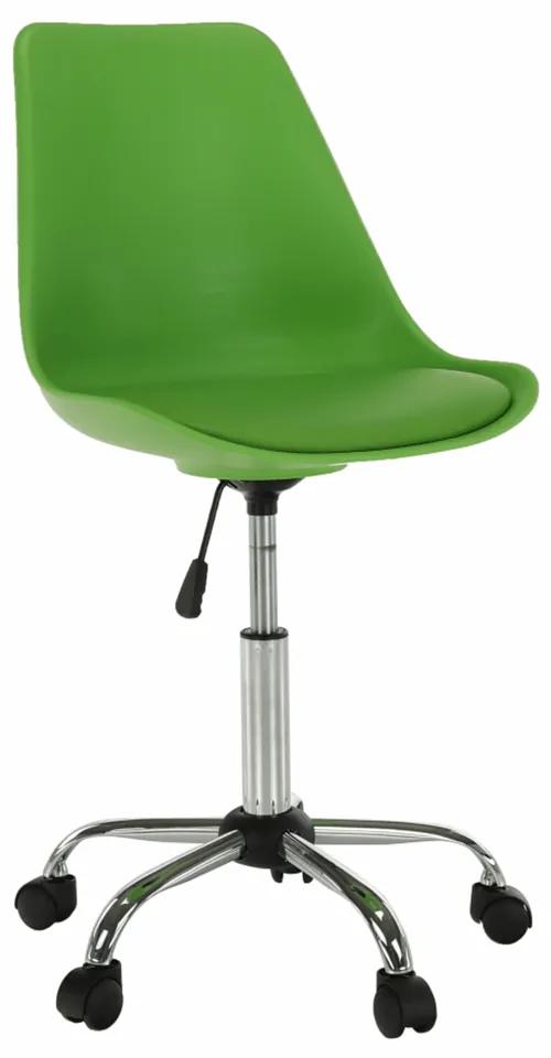 Kancelářská židle, zelená, DARISA