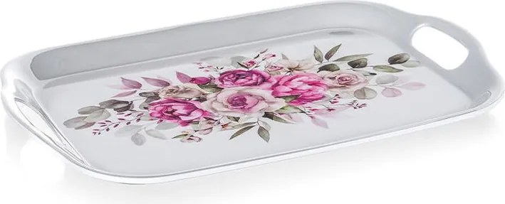 Sada melaminových táců ROSES 36 x 25,5 cm 2 ks