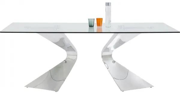 Stůl Gloria 200×100 cm, chrom