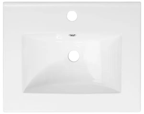 BPS-koupelny Koupelnová skříňka s keramickým umyvadlem Spok 50 P