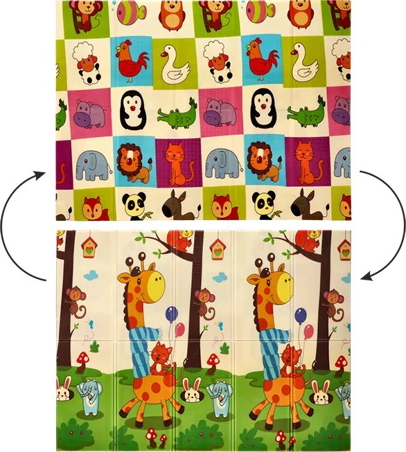 CH Dětská oboustranná podložka Noe 150x200
