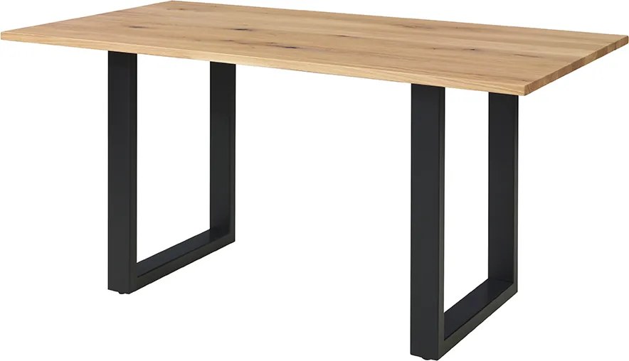 Massivo Jídelní stůl Cromo 140, dub, masiv (140x90 cm)